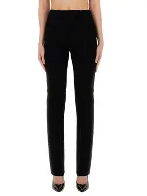 Max Mara Tailored Straight Leg Pants - Black