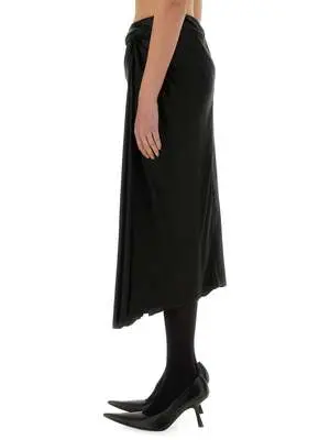 Balenciaga Draped Skirt
