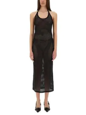 COURREGES Holistic Long Dress - Black