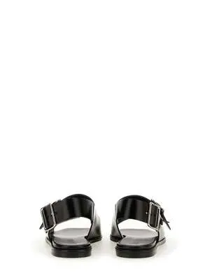 AeydĒ Tekla Leather Sandals - Black
