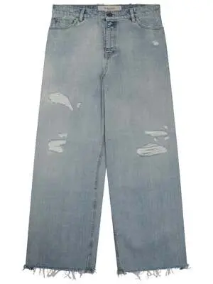 GOLDEN GOOSE Melody Distressed Jeans - Blue