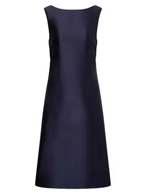 Alberta Ferretti ALBERTA FERRETTI Midi Dress In Satin Blue