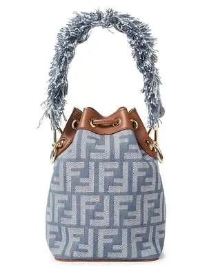 Fendi Mon Tresor Bag In Jacquard Ff