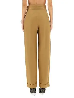 Saint Laurent Gurkha Serge Pants - Cream