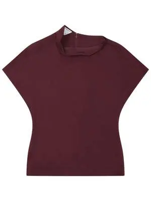Bottega Veneta Draped Top - Red