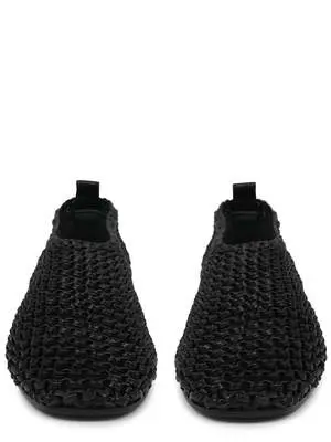 TOTEME Woven Leather Ballerinas
