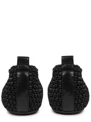 TOTEME Woven Leather Ballerinas