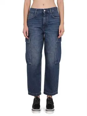Stella McCartney Cargo Jeans - Blue