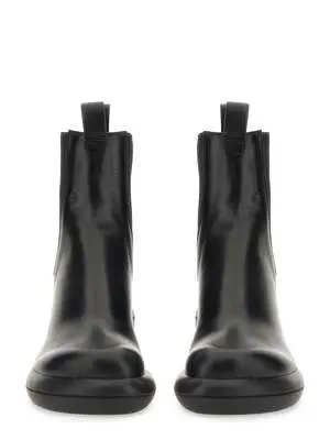 JIL SANDER Leather Chelsea Boot
