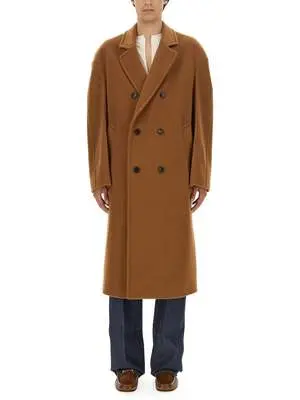 Gucci Double-breasted Coat - Brown