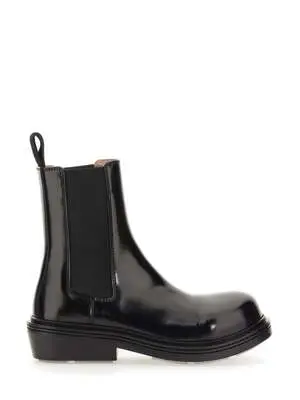 Bottega Veneta Fireman Chelsea Boot - Black
