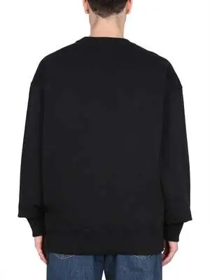Kenzo Sweatshirt With Chest Logo Print - Black