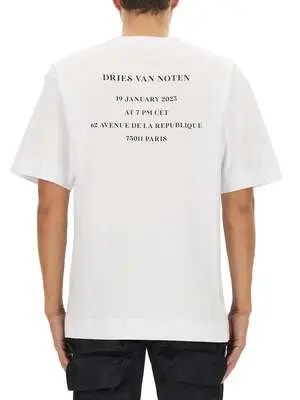 Dries Van Noten Logo Print T-shirt