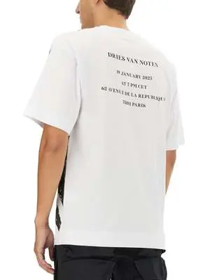 Dries Van Noten Logo Print T-shirt