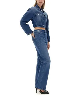 Versace Tailored Boyfriend Jeans - Blue