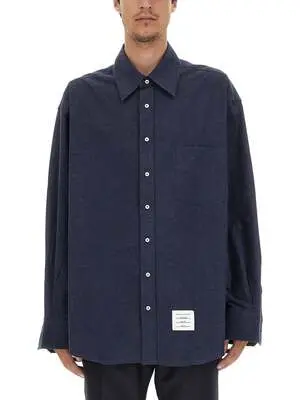 Thom Browne 4bar Shirt - Blue