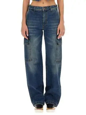 Stella McCartney Cargo Jeans - Blue