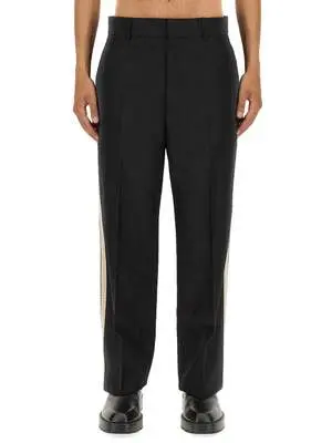 Palm Angels Logo Band Trousers - Black