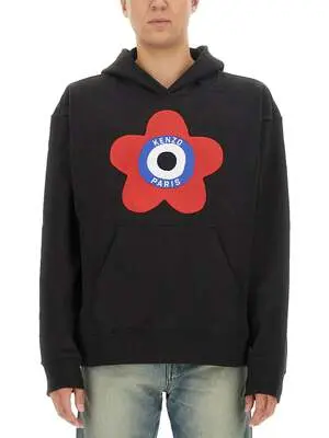 Kenzo Target Sweatshirt - Black