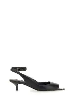 Alexander McQueen Punk Sandal - Black