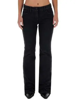 Off-White Jeans Wide Leg - Black