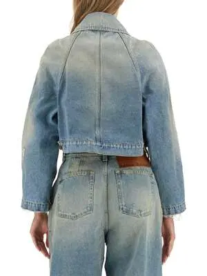 Palm Angels Cropped Fit Jacket