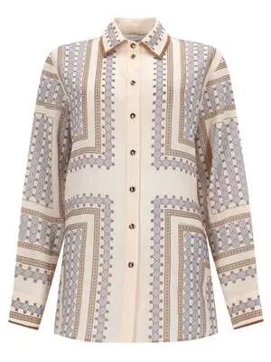Zimmermann Ramie Shirt - Cream