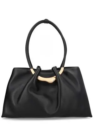 Cult Gaia Asa Top Handle Bag - Black