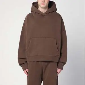 ENTIRE STUDIOS Oversized Cotton Sweatshirt - Brown
