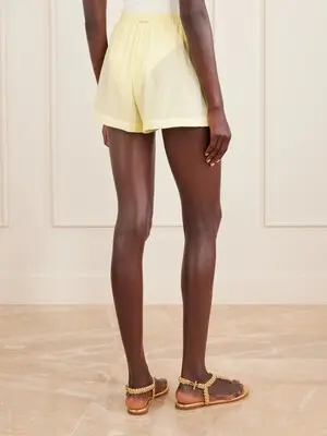 AWAY THAT DAY Maldives Gauze Shorts - Yellow