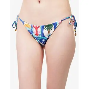 Agua Bendita Alina Alegria Reversible Bikini Bottoms