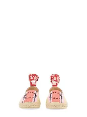 Stella McCartney Gaia Espadrilles With Branded Ankle Straps - Multicolor