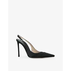 TOM FORD Slingback 105 Crystal Satin Pumps