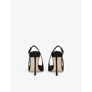 TOM FORD Slingback 105 Crystal Satin Pumps