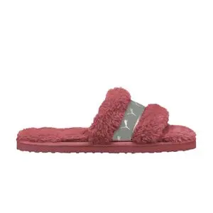 PUMA Wmns Fluff Remix Slide 'mauvewood Silver - Pink