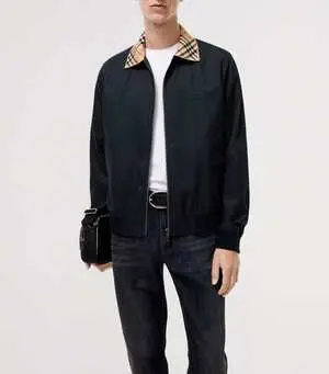 Burberry Gabardine Glenfields Harrington Jacket