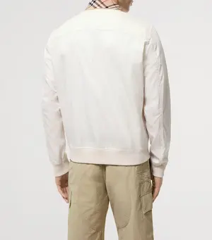 Burberry Cotton Gabardine Harrington Jacket