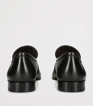 THE ROW Soft Moccasin Two Leather Loafers