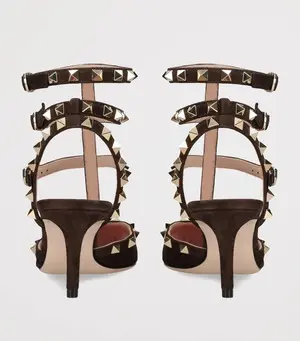 Valentino Garavani Suede Rockstud Pumps 65