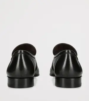 THE ROW Soft Moccasin Two Leather Loafers