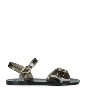 ANCIENT GREEK SANDALS Jelly Irini Sandals - Black