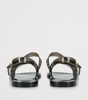 ANCIENT GREEK SANDALS Jelly Irini Sandals - Black