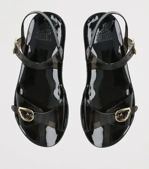 ANCIENT GREEK SANDALS Jelly Irini Sandals - Black