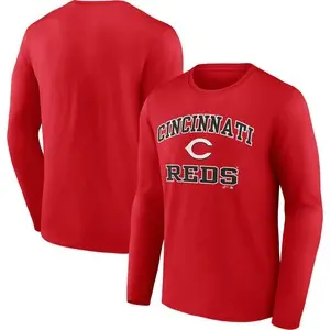 LOGO ATHLETIC Cincinnati S Heart & Soul Long Sleeve T-shirt - Red