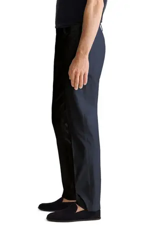 Mango Slim Fit Stretch Cotton Tailored Trousers