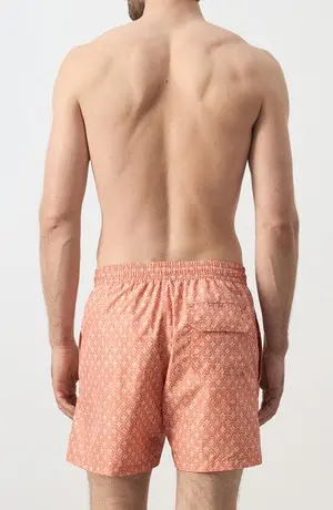Mango Printed Swim Trunks