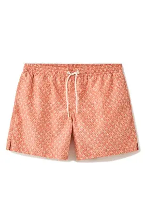 Mango Printed Swim Trunks