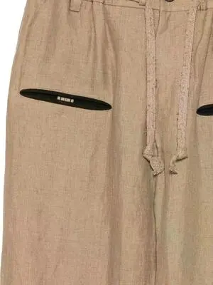 ZIGGY CHEN Drawstring Waist Trousers