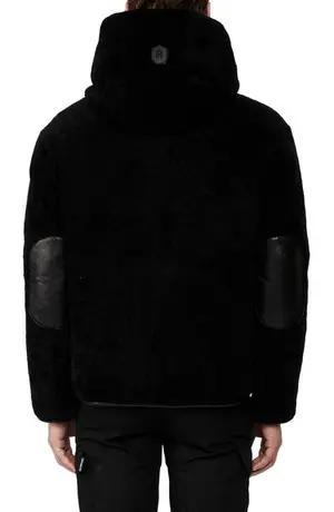 Mackage Bryce Reversible Water Resistant Genuine Shearling Down Coat