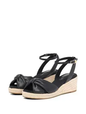 Tommy Hilfiger Bow Detail Espadrille Wedge Sandals